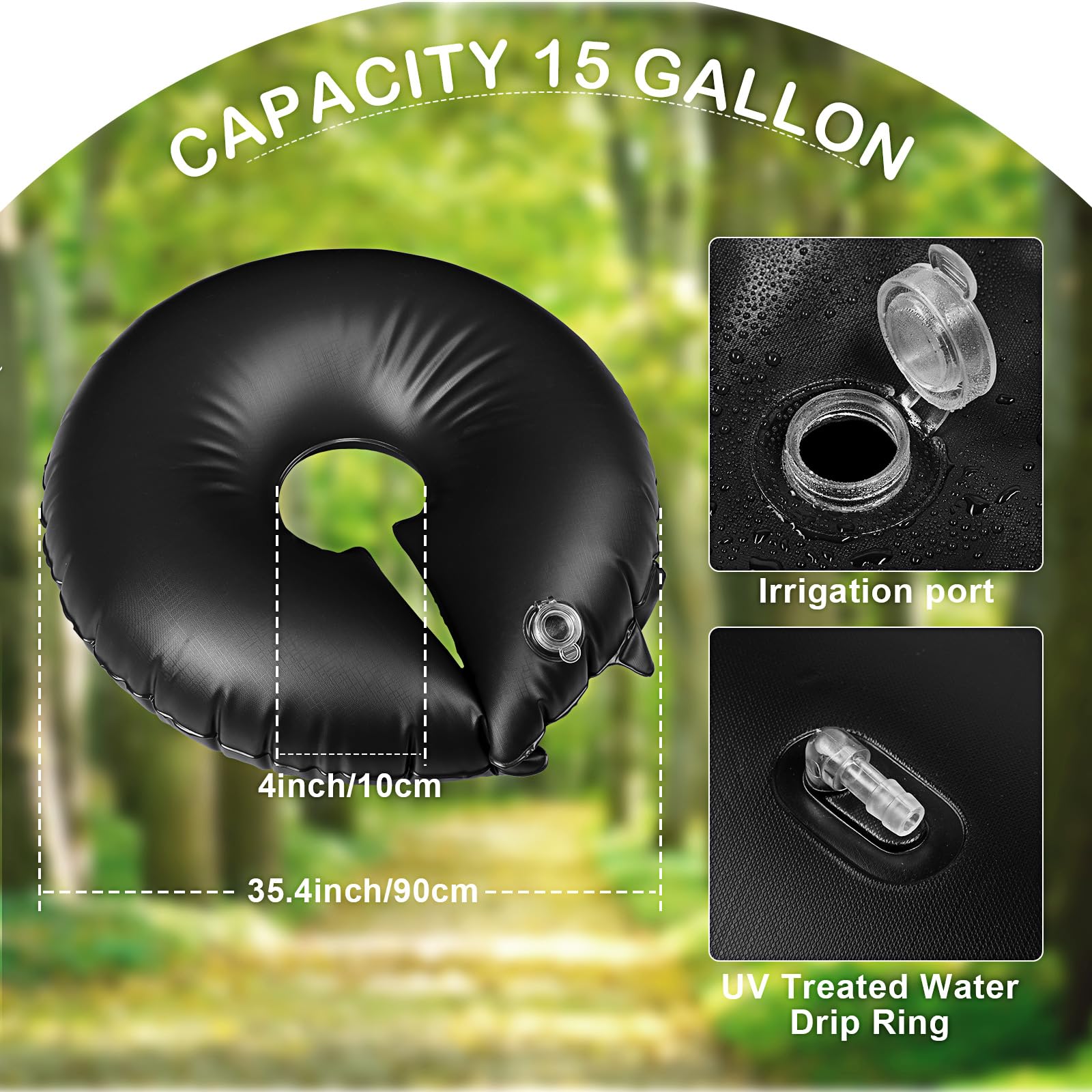 Snapklik.com : 8 Pack 15 Gallons Tree Watering Bags Tree Watering Ring ...