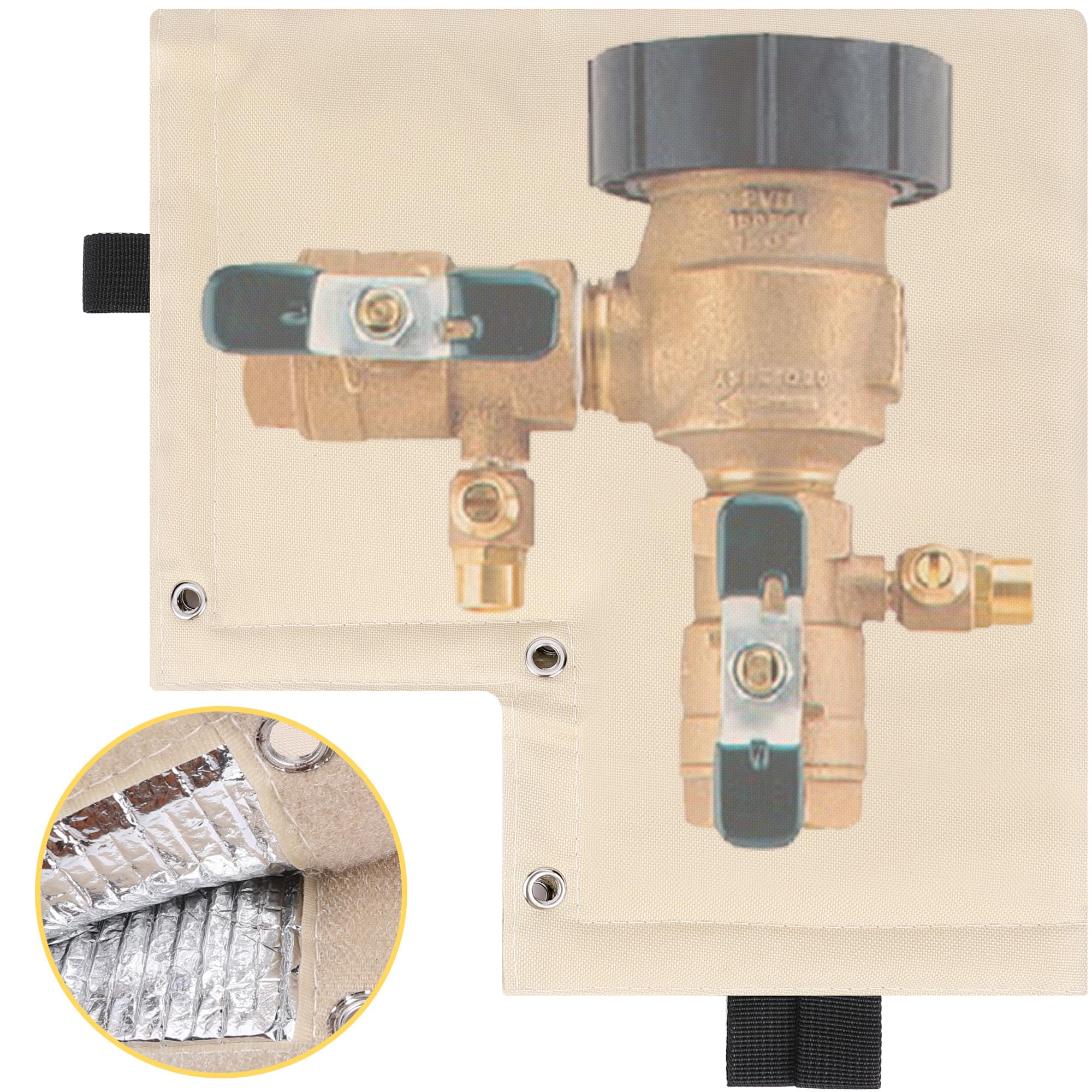 Backflow Preventer Cover- 12"W x 12.6"H Pressure Vacuum Breaker Cover ...