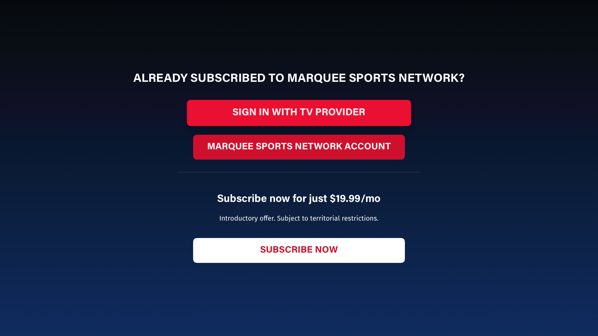 Marquee Sports Network - App on Amazon Appstore