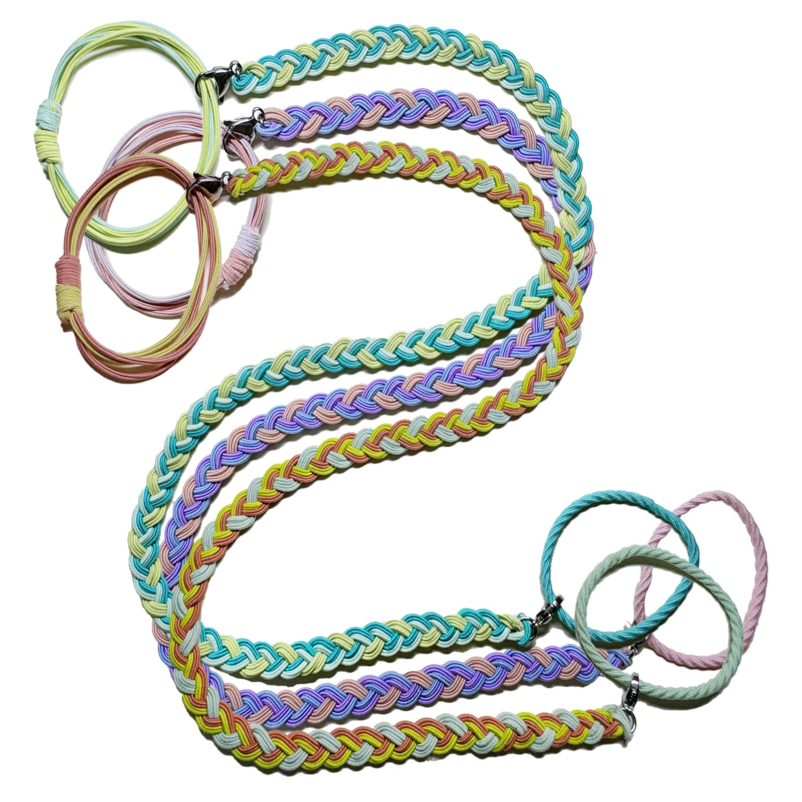 Amazon.com : Rip Hair Ties for Medium Long Fine Hair, 18" Elastic ...