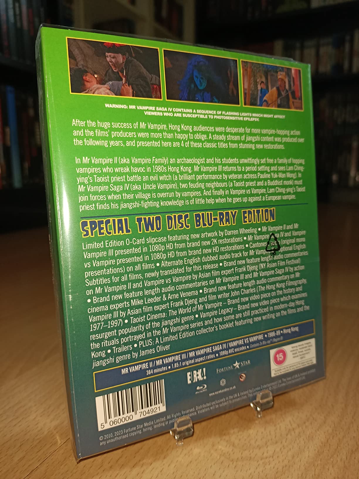 HOPPING MAD: THE MR VAMPIRE SEQUELS (Eureka Classics) Two-Disc Blu-ray: Amazon.co.uk: Lam CHING ...