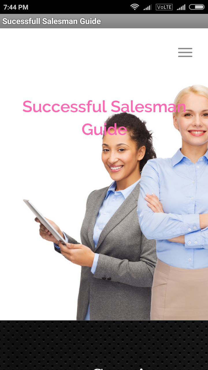 Successful salesman guide - App on Amazon Appstore