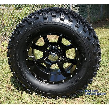 Amazon.com: 12" BLACKJACK Metallic Bronze Aluminum Wheels and 23" All ...