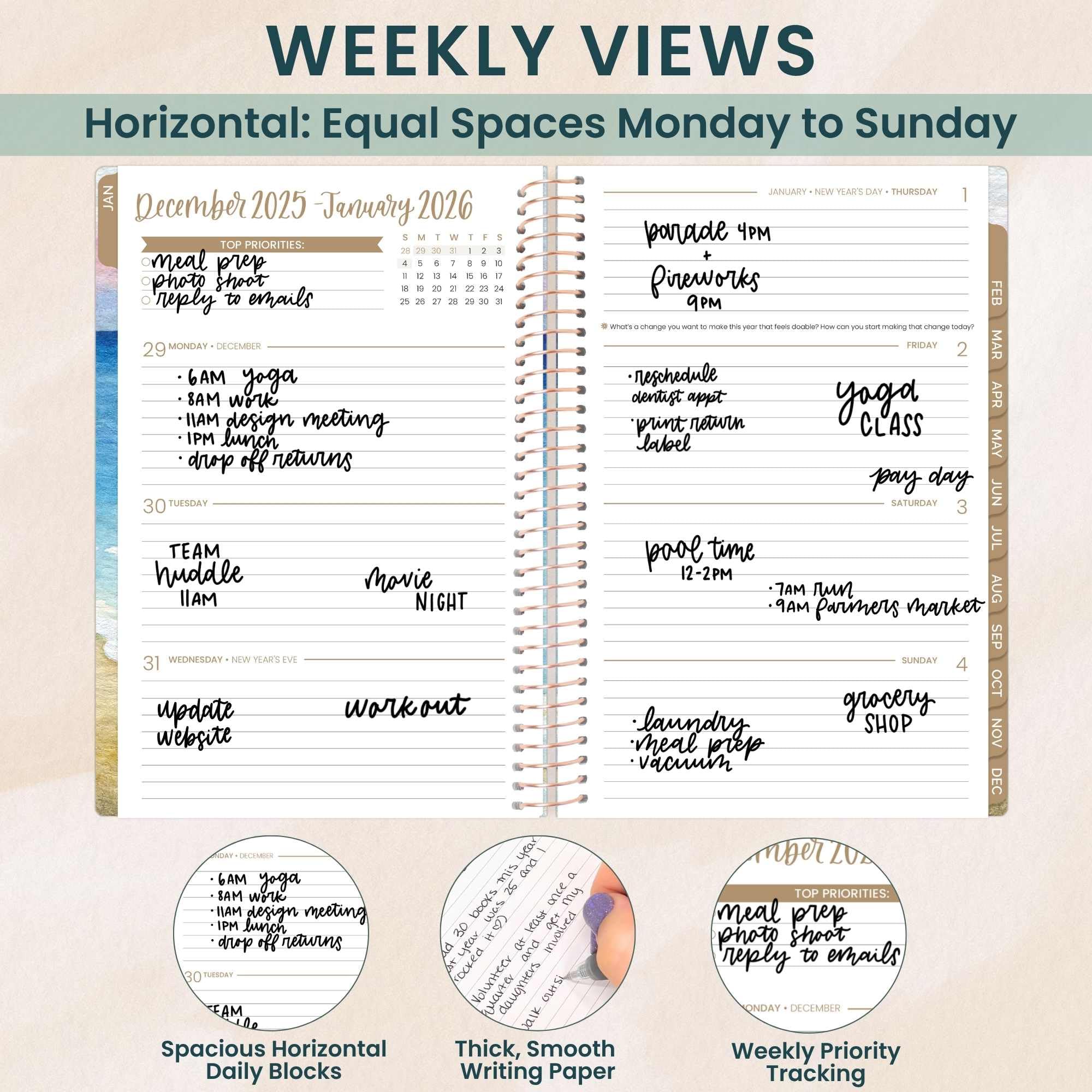 Bloom Planners Bloom Daily Planners 2026 Monthly Wall Calendar 11x17 ...