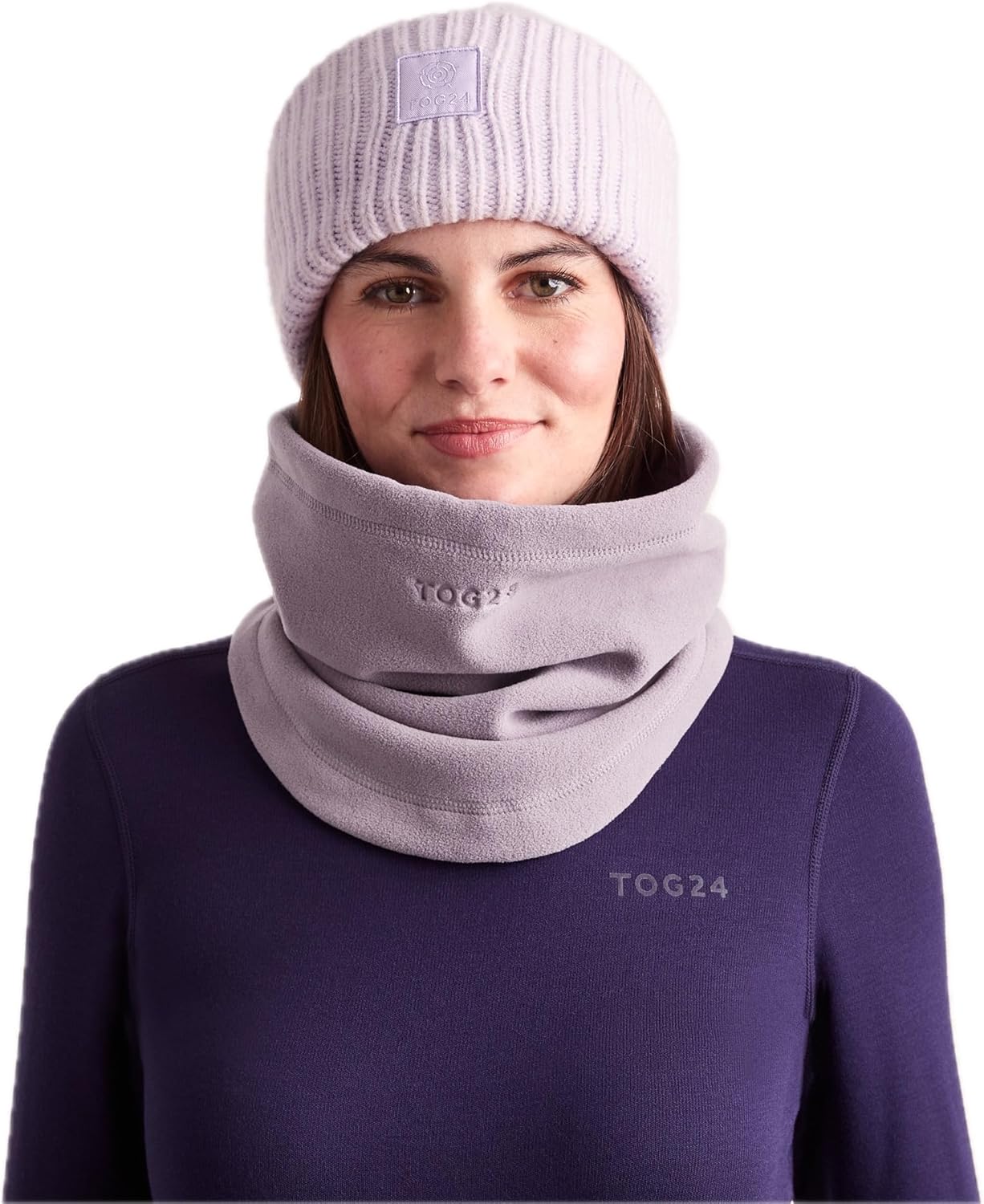 TOG24 Hurton Unisex Microfleece Snow Tube Neck Snood Super-Soft Scooped ...