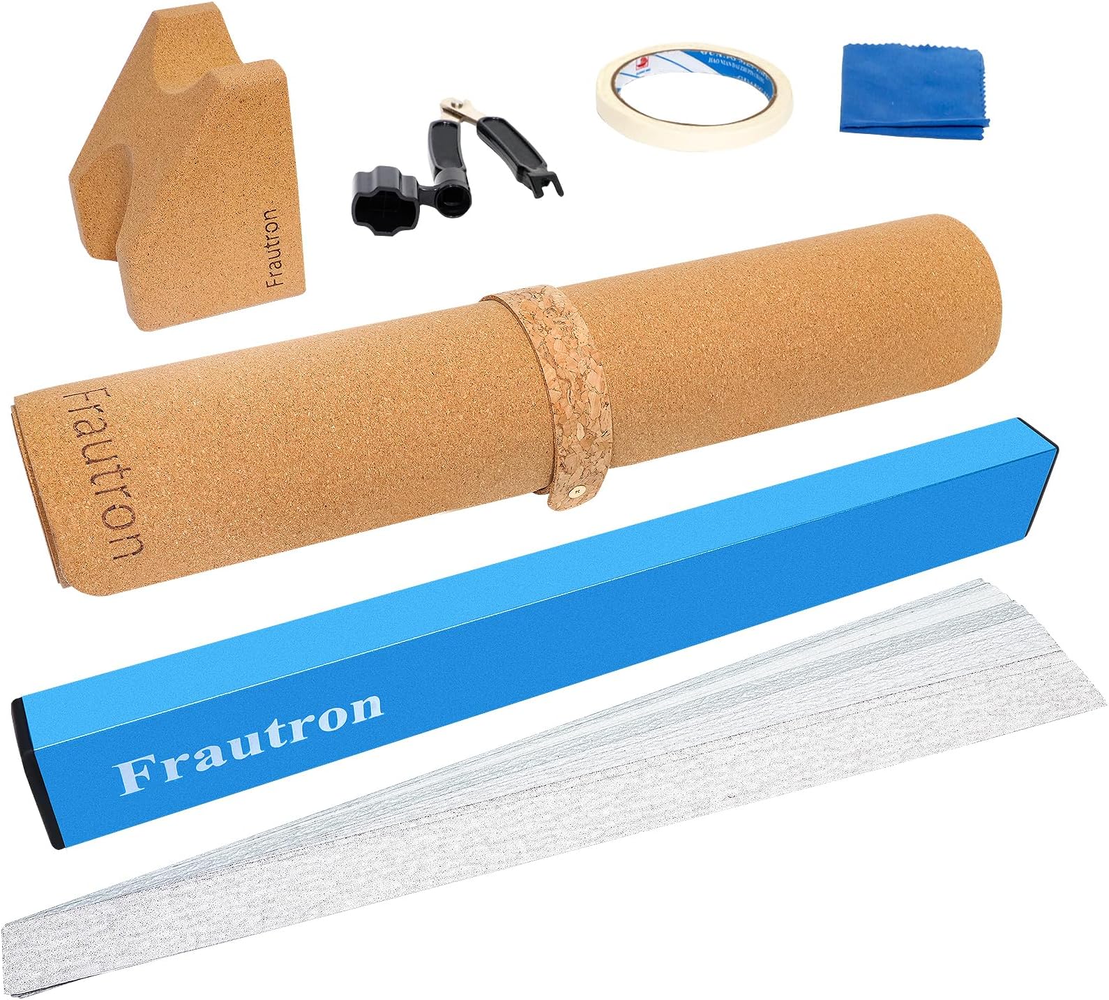 Amazon.com: Frautron Guitar Work Mat Kit, Fret Leveling Beam Kit ...