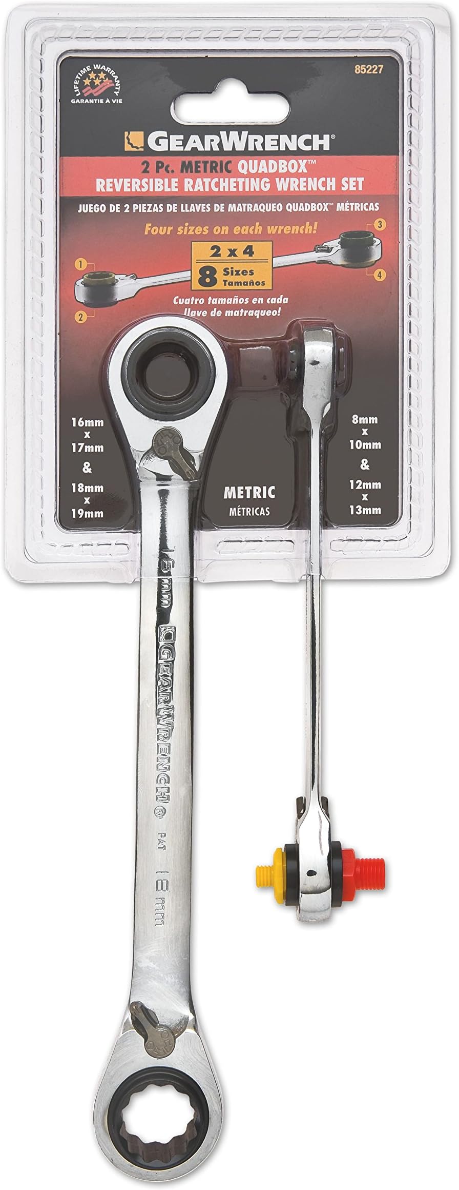 Husky Quad Drive SAE Ratcheting Wrench Set (2-Piece) - Amazon.com