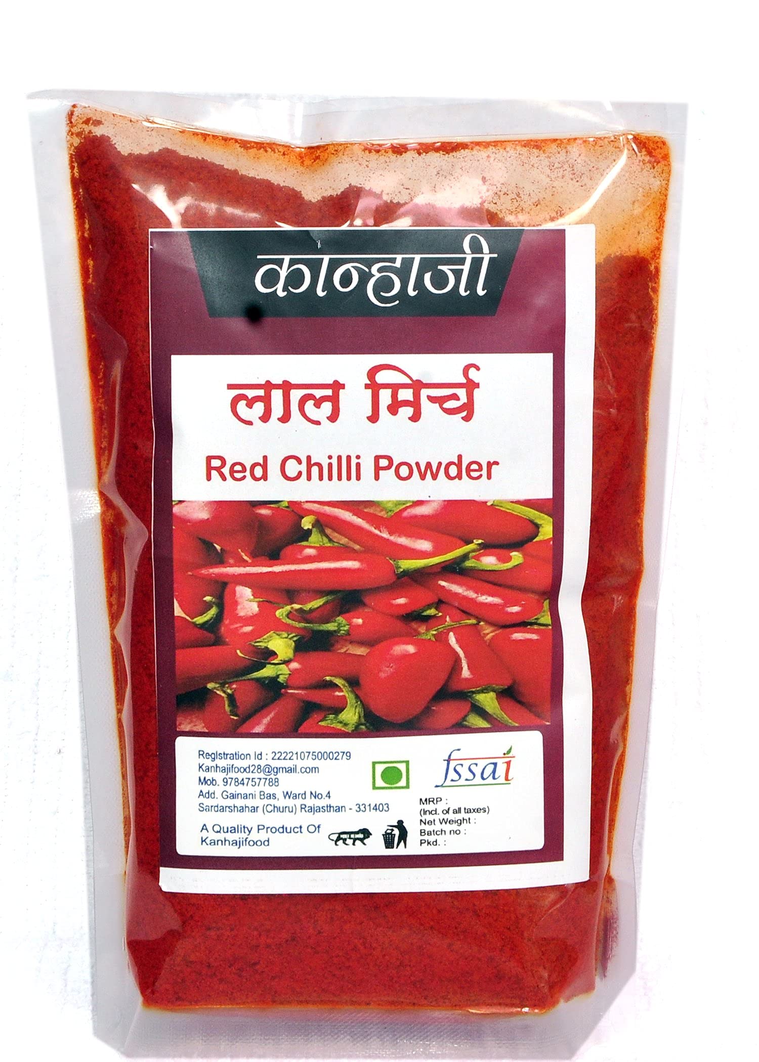 Buy Kanha Ji Rajasthani Spicy Red Chilli Powder 1kg Online at ...