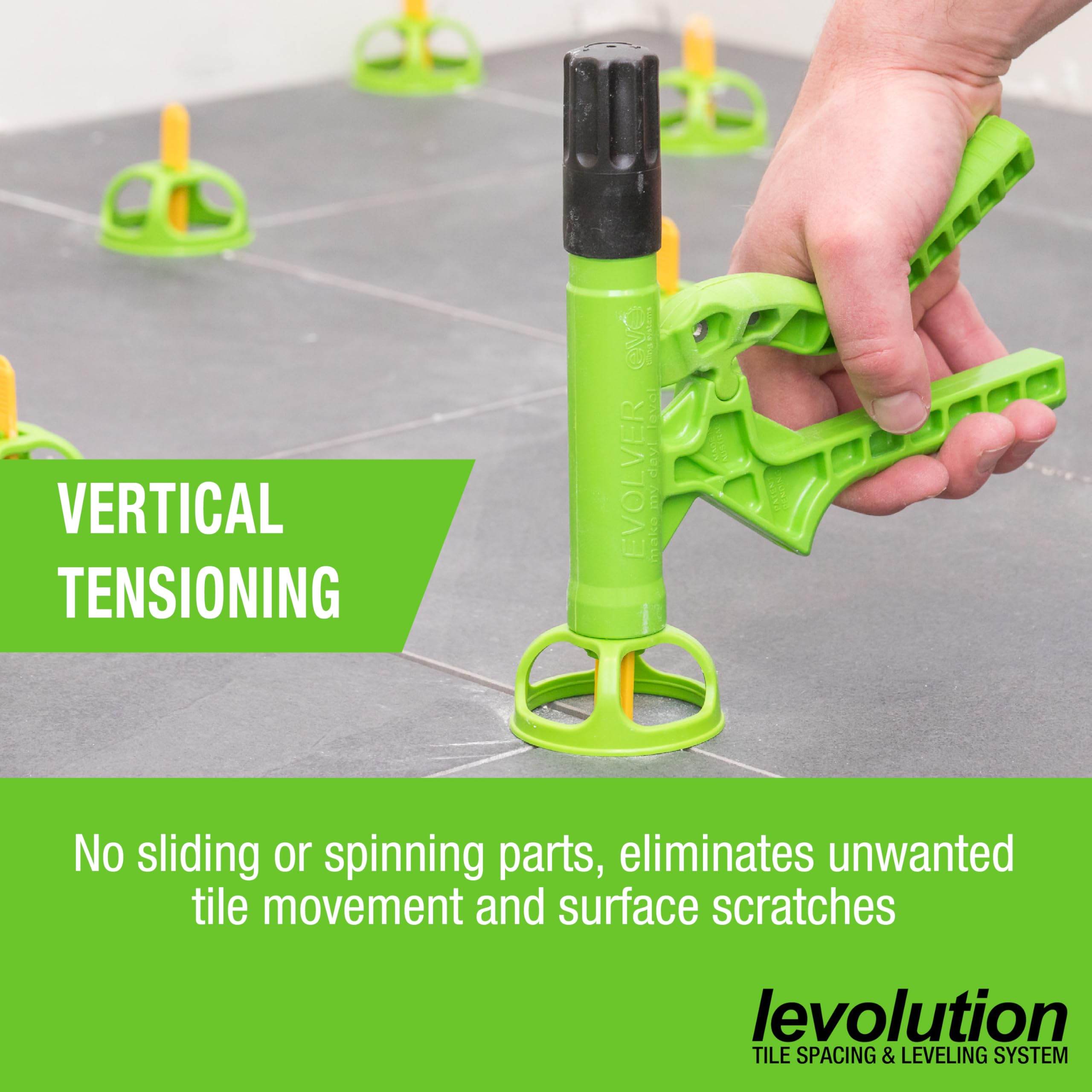 Snapklik.com : Miracle Sealants Levolution Universal Spacer 1/16"
