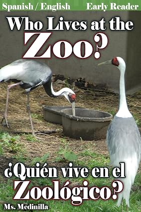 Who Lives in the Zoo? Bilingual English/Spanish Picture Book - Kindle ...