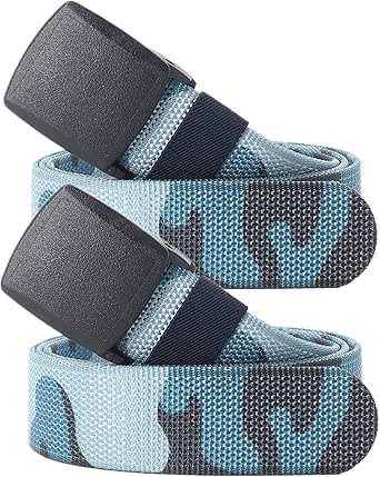 Amazon.com: Belt Men Women, Heavy Duty Tactical Camouflage Nylon Canvas ...