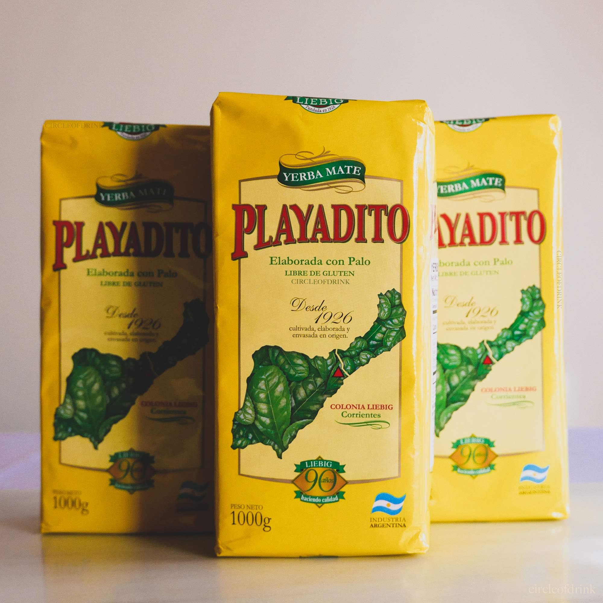 Amazon.com : Playadito Yerba Mate Elaborada Mate Cocido 50 Bags 2 Pack ...