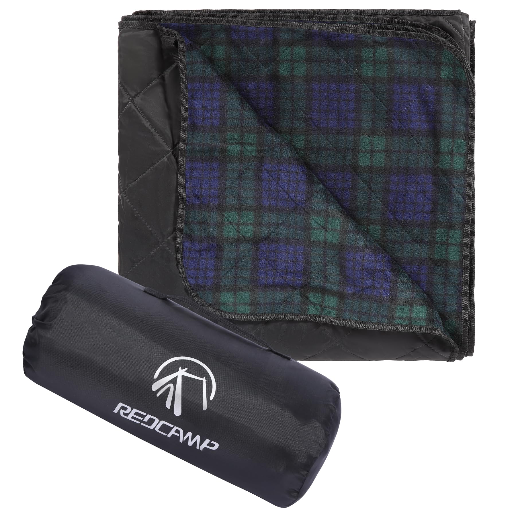 Amazon.com: REDCAMP Extra Large Waterproof Stadium Blanket for Cold ...