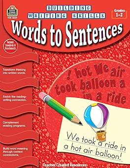 Amazon.com: Building Writing Skills: Words to Sentences: Words to ...
