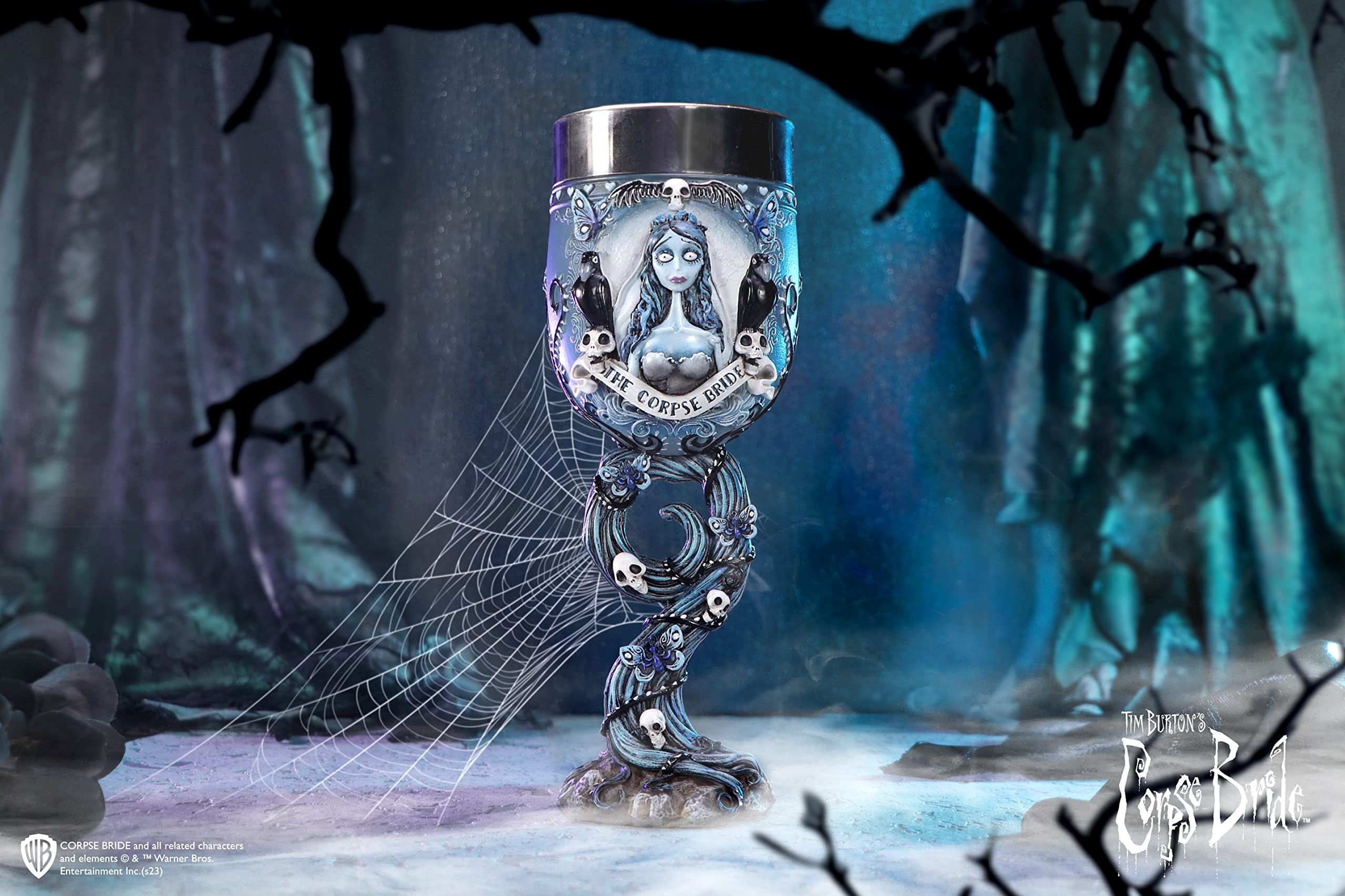 Snapklik.com : Nemesis Now Corpse Bride Emily Goblet