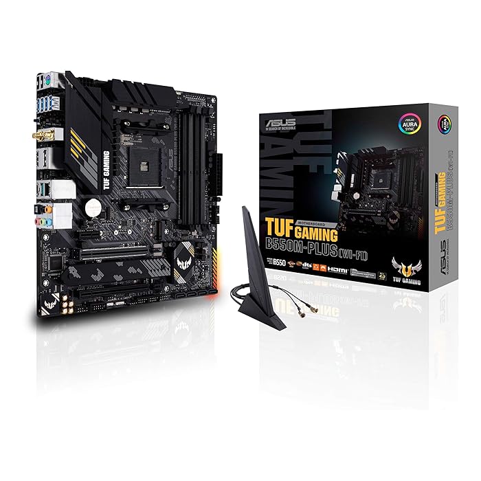 Buy ASUS TUF GAMING B550M-PLUS (WiFi 6) AMD AM4 (3rd Gen Ryzen ...
