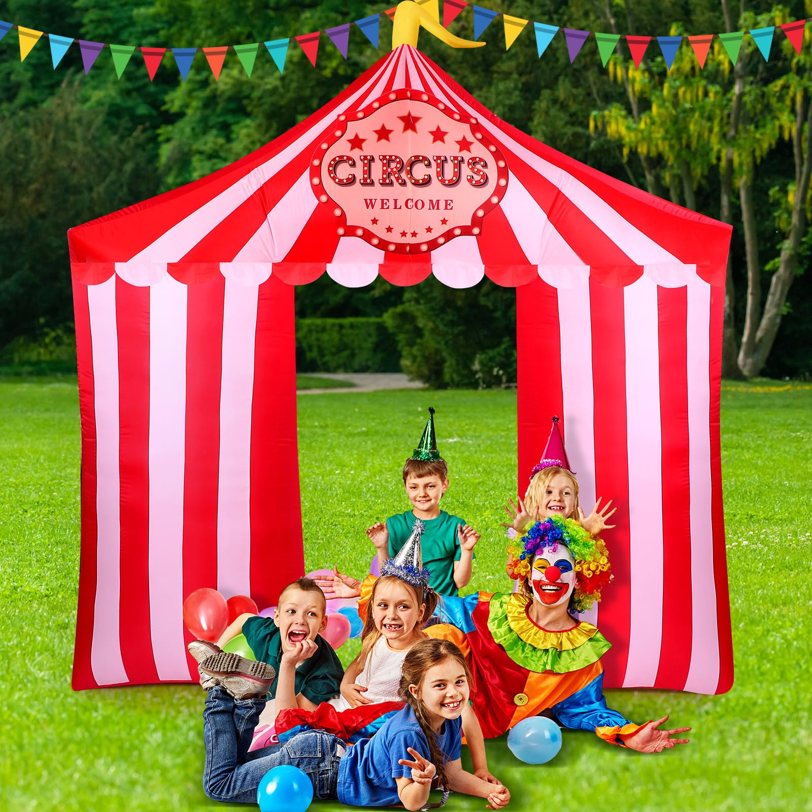 Snapklik.com : Carnival Circus Theme Party Decoration 10ft Circus ...