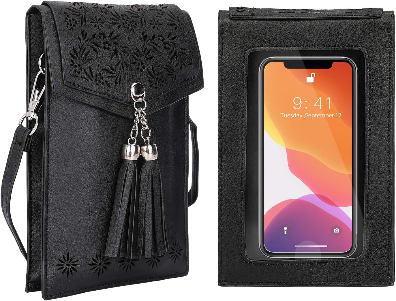 Amazon.com: AnsTOP Small Crossbody Bag for Women - Phone Purse ...