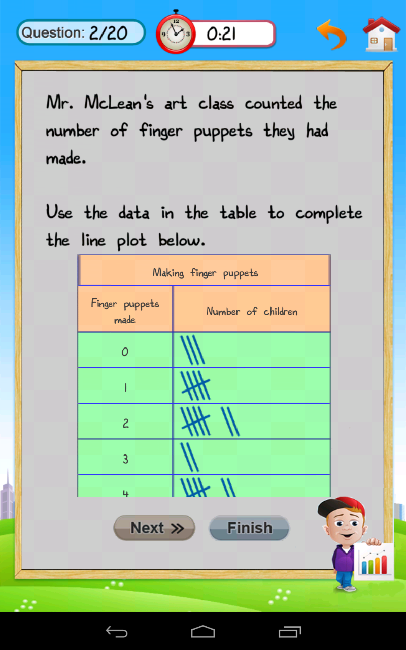 Data & graphs for the 2nd grade - App on Amazon Appstore