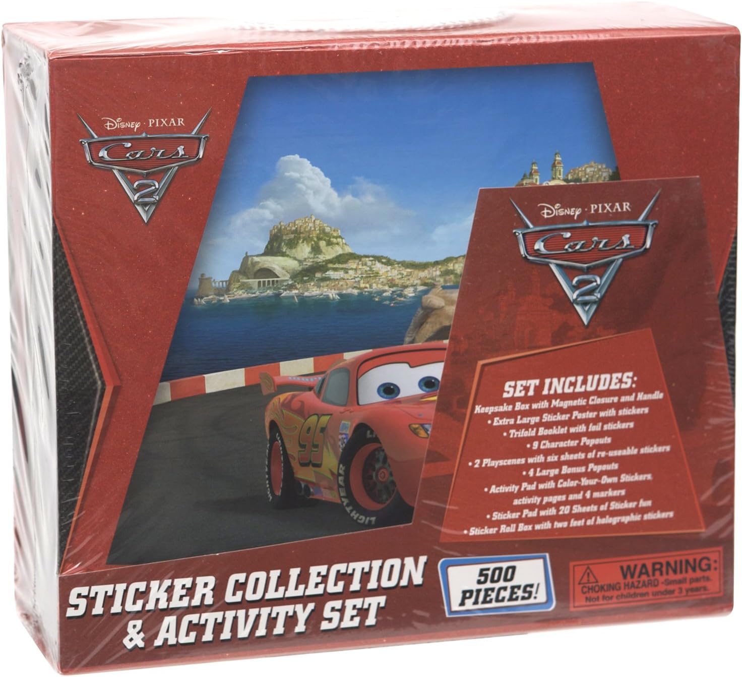 Amazon.com: Disney Pixar Cards Sticker Collection and Activity Set ...