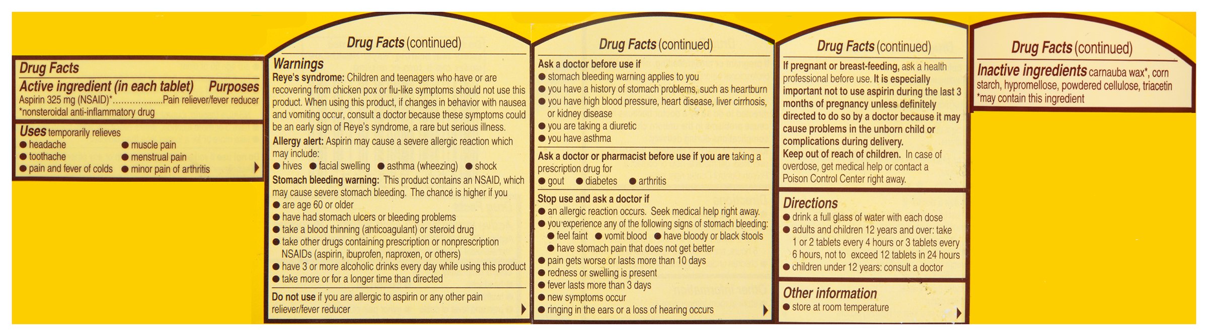 Tabletas recubiertas de aspir...B001LFG0OI | Encarguelo.com