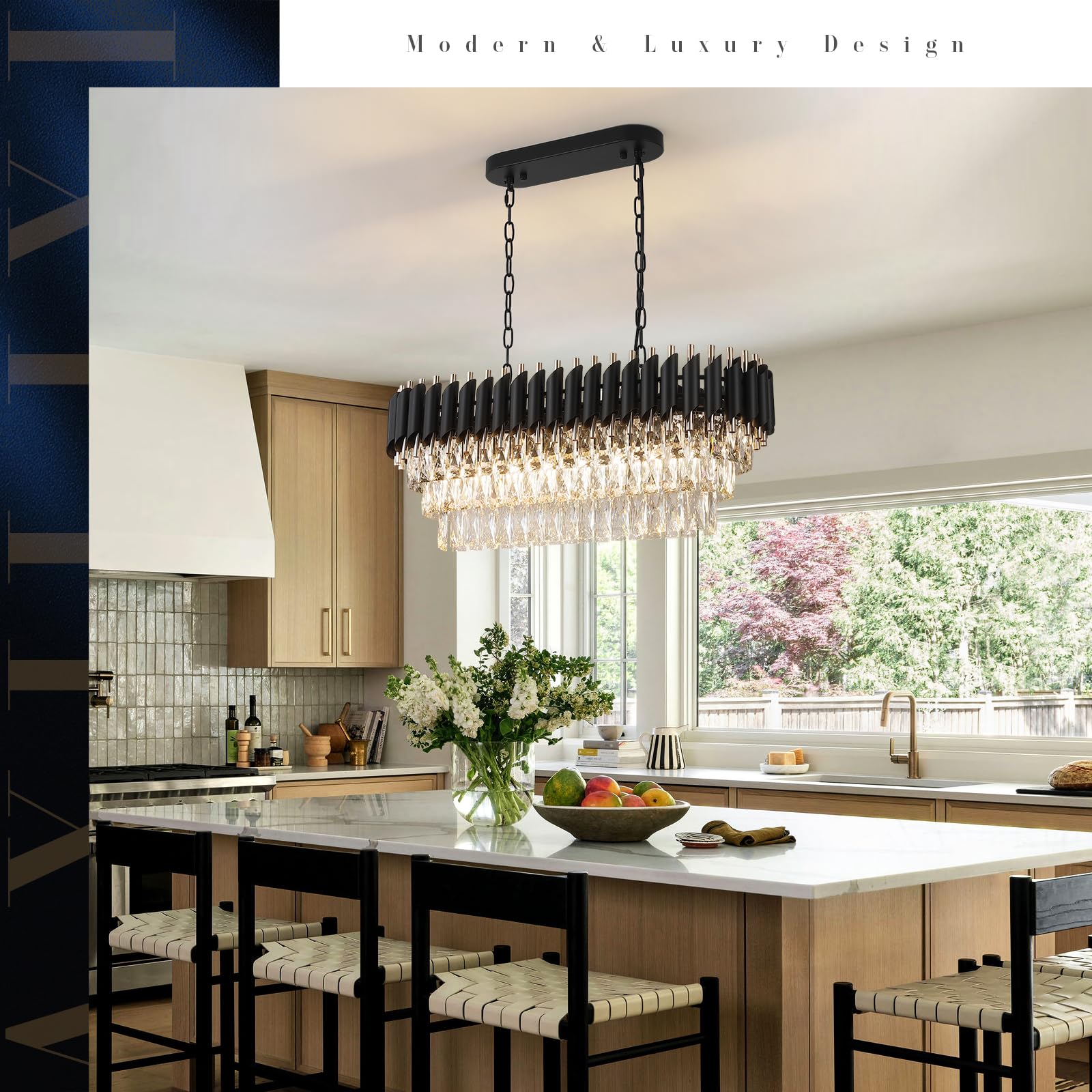 Elixir Rectangular Chandelier