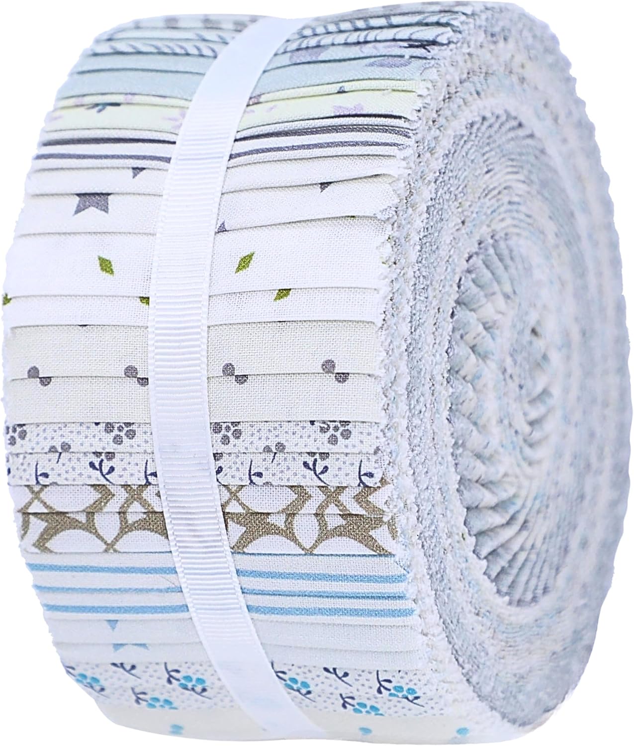 Amazon.com: Jelly Roll Fabric for Quilting, 40 Cotton Strips Bundle ...