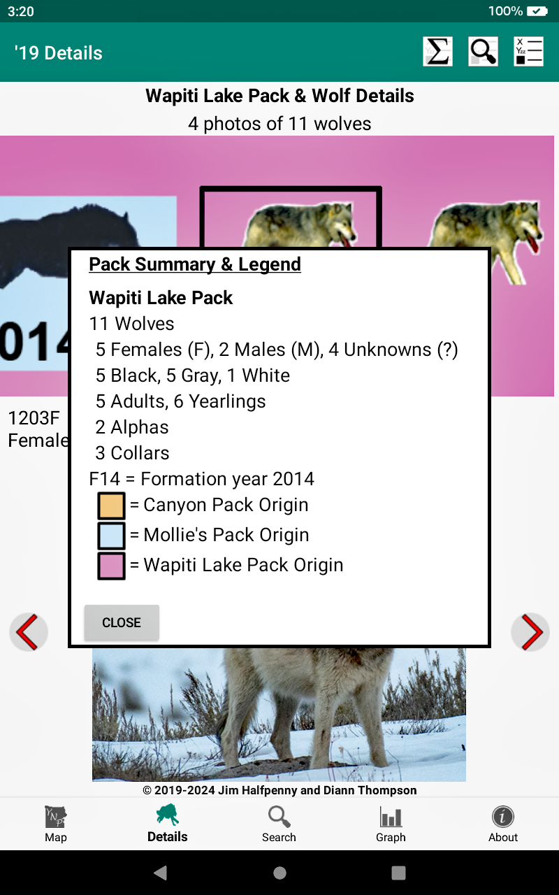 Yellowstone Wolves: The Years - App on Amazon Appstore