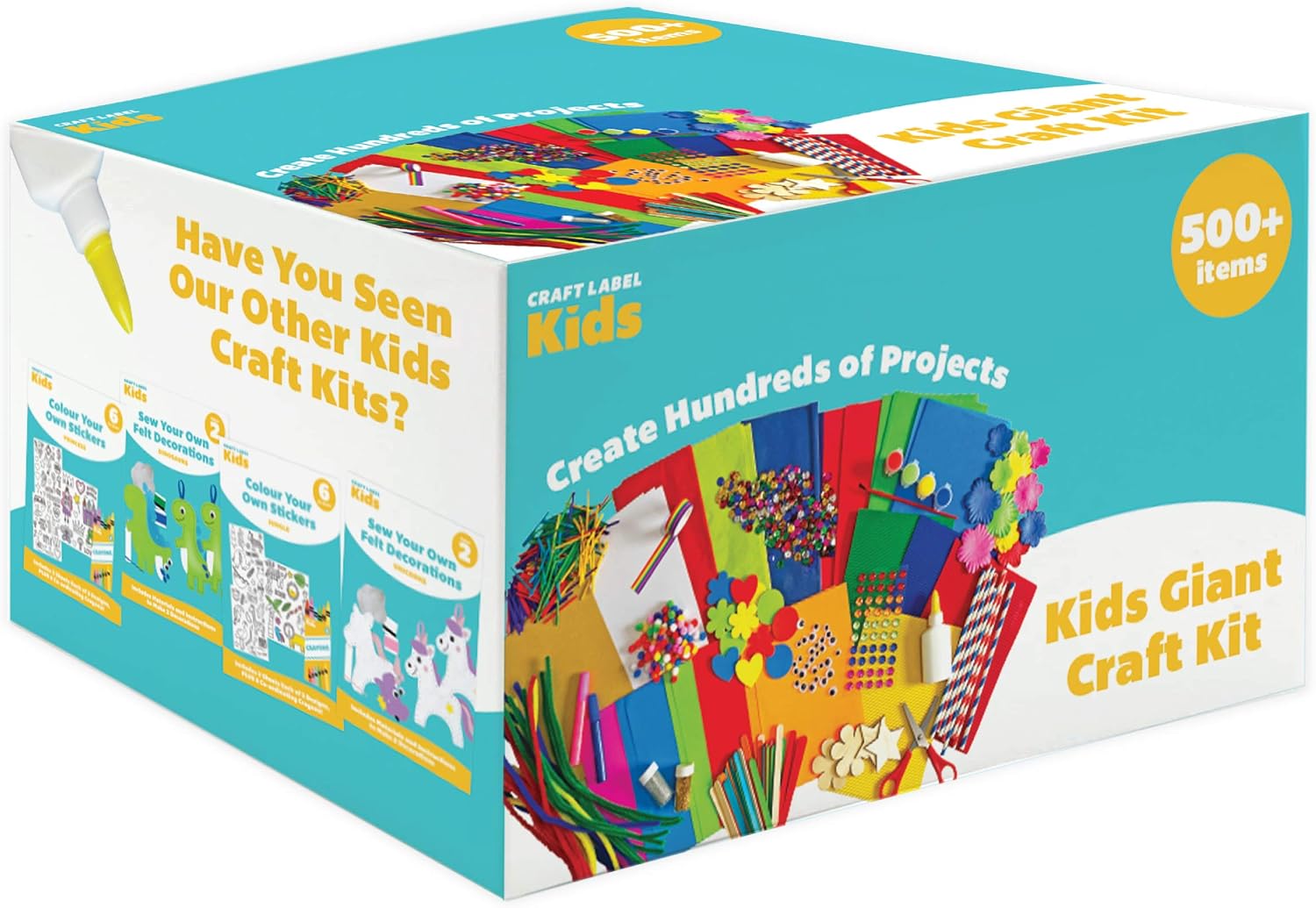 Craft Label Kids Giant Craft Bundle, Multi, One Size – BigaMart