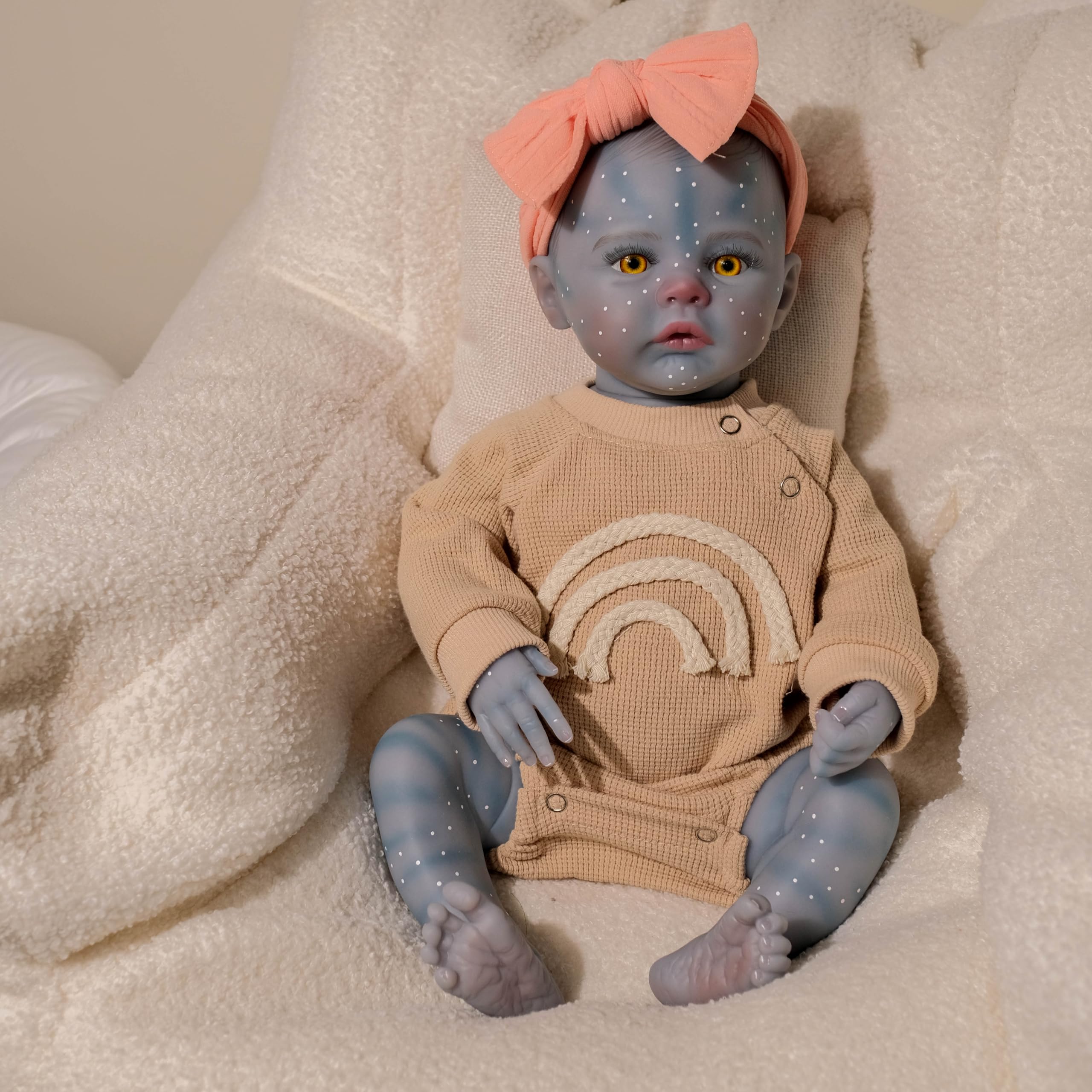 iCradle Reborn Dolls Avatar 19 inch 48 cm Life like Reborn Baby Dolls ...