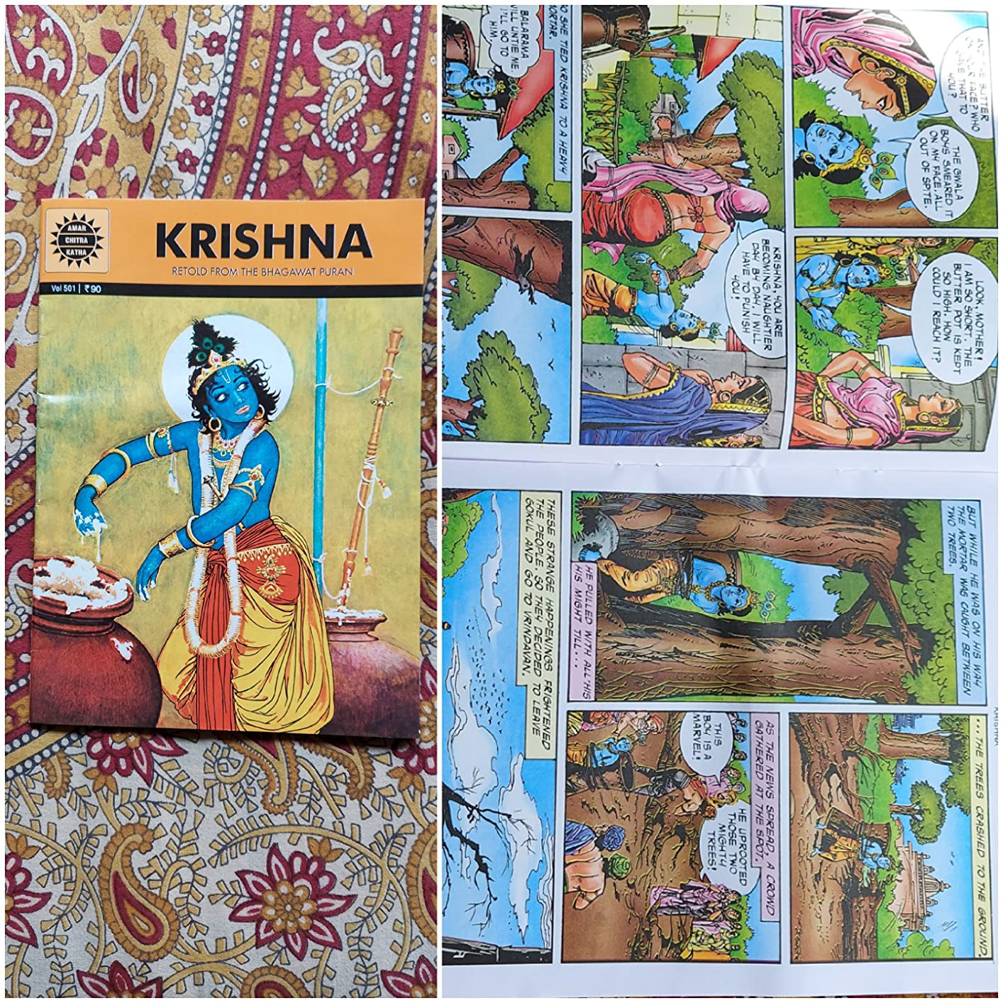 Krishna | Beloved Hero of Indian Mythology | Illustrated Adventures ...