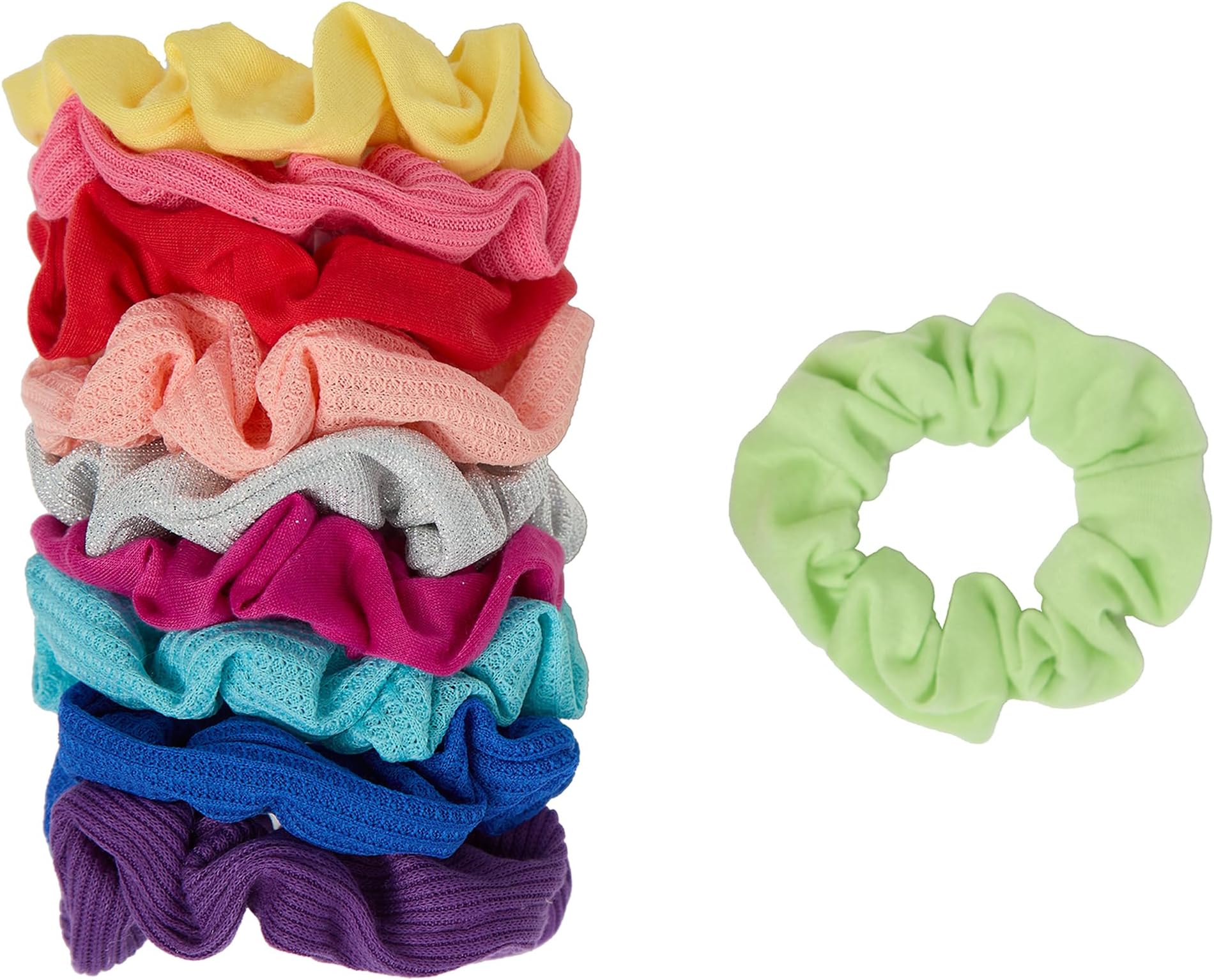 Amazon.com : Scunci by Conair 10pk Scrunchie Gift Box - hair ties ...