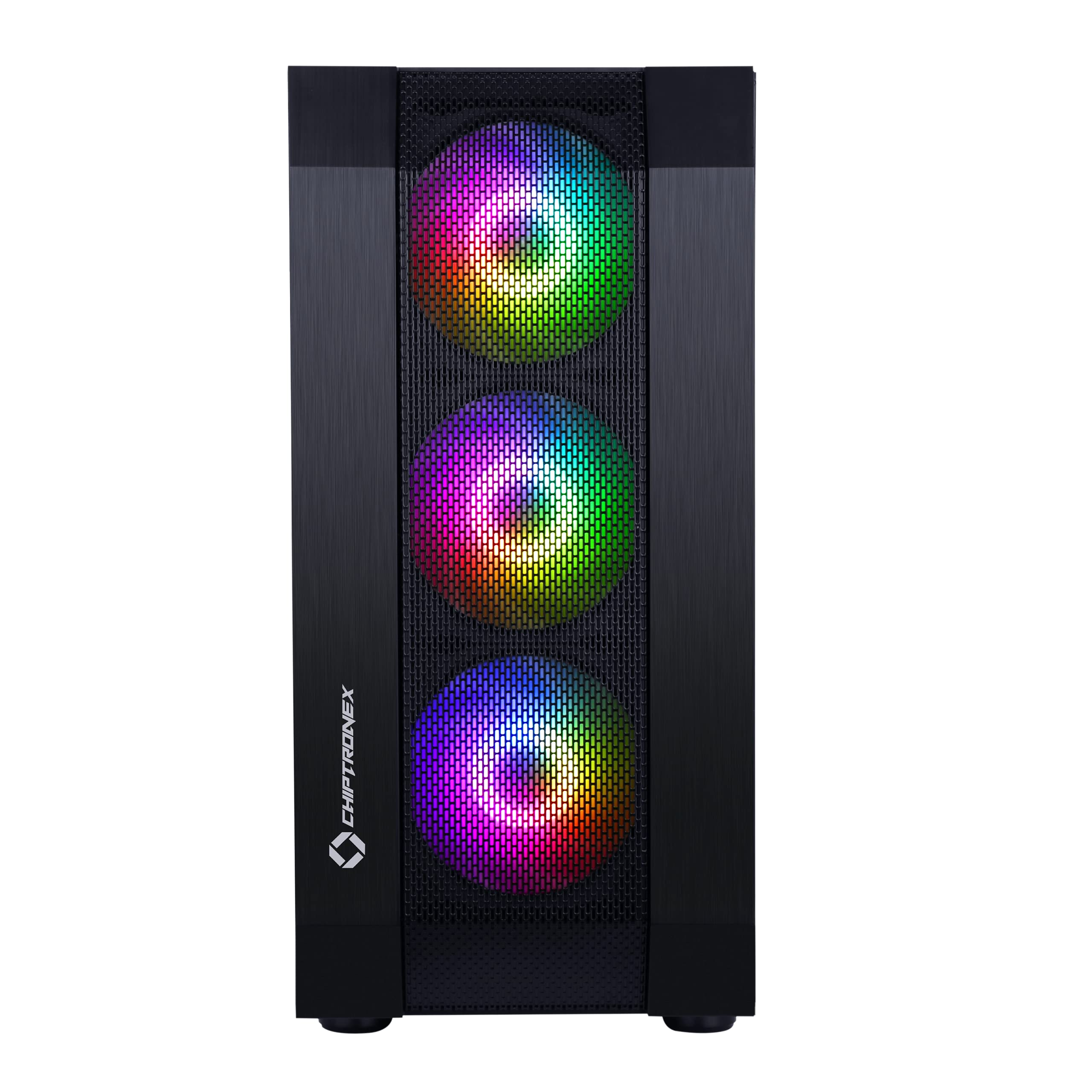 Buy CHIPTRONEX ZX1000 RGB Mid Tower ATX Gamimg Cabinet case Tempered ...