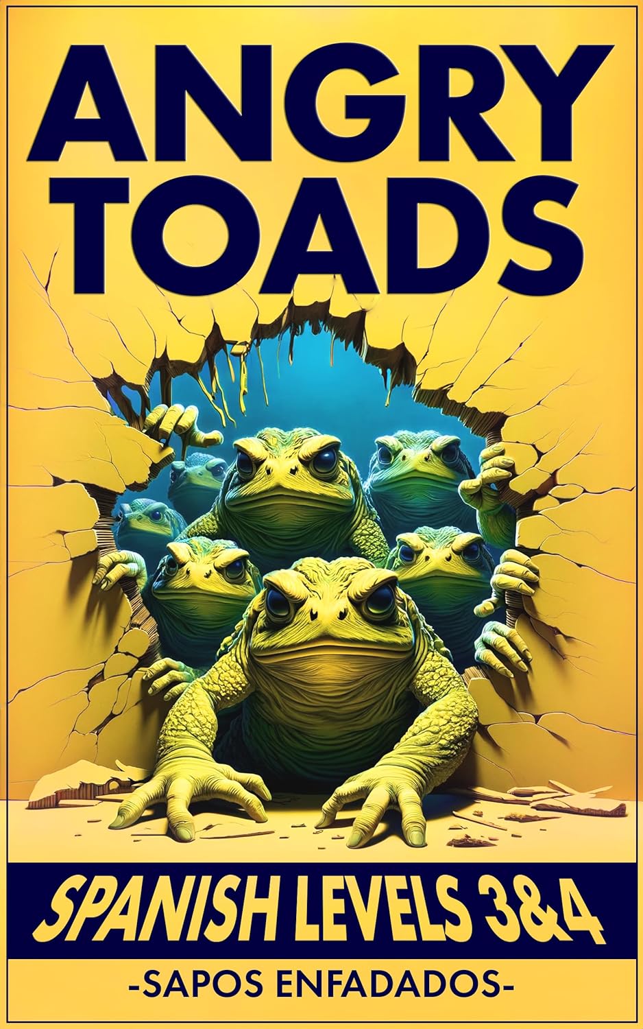 ANGRY TOADS (SAPOS ENFADADOS): Master Spanish with a Bilingual Book for ...