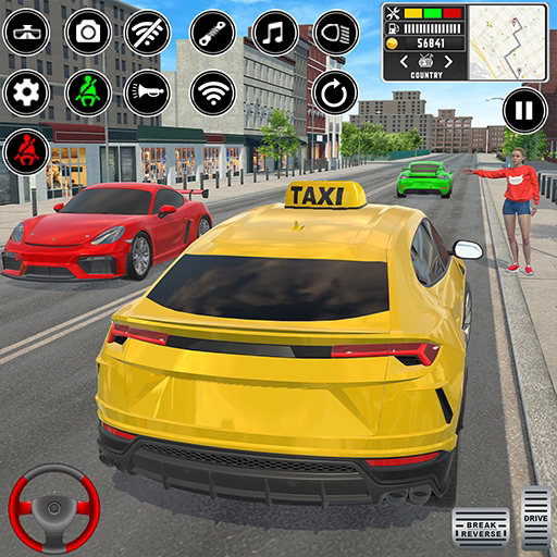 Taxi Car Driving Simulator - Cab Run Traffic Driver - Parking Challenge ...