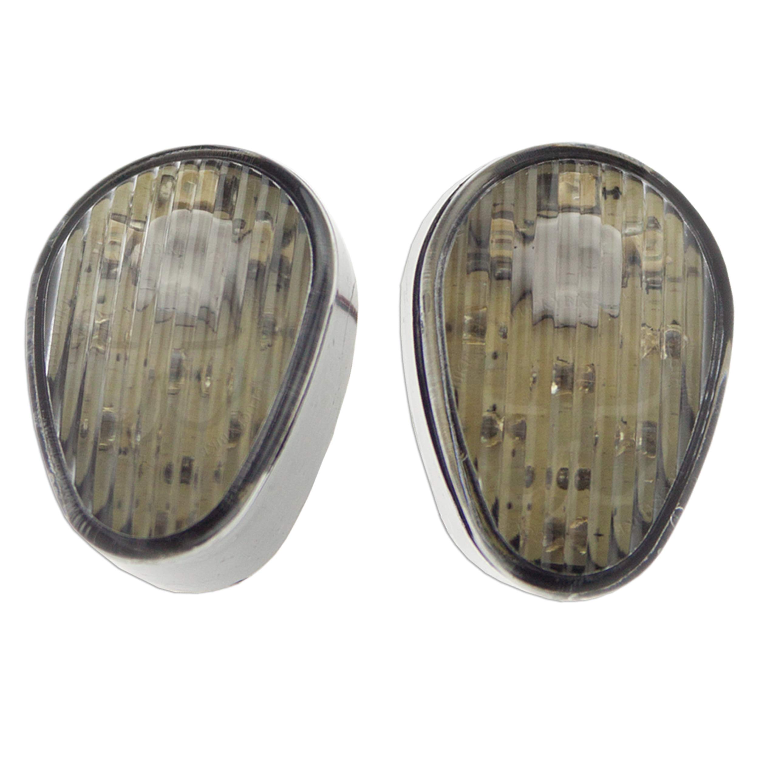 Yamaha Flush Mount Turn Signals Clear Flush Mount LED Turn Signal 2pcs