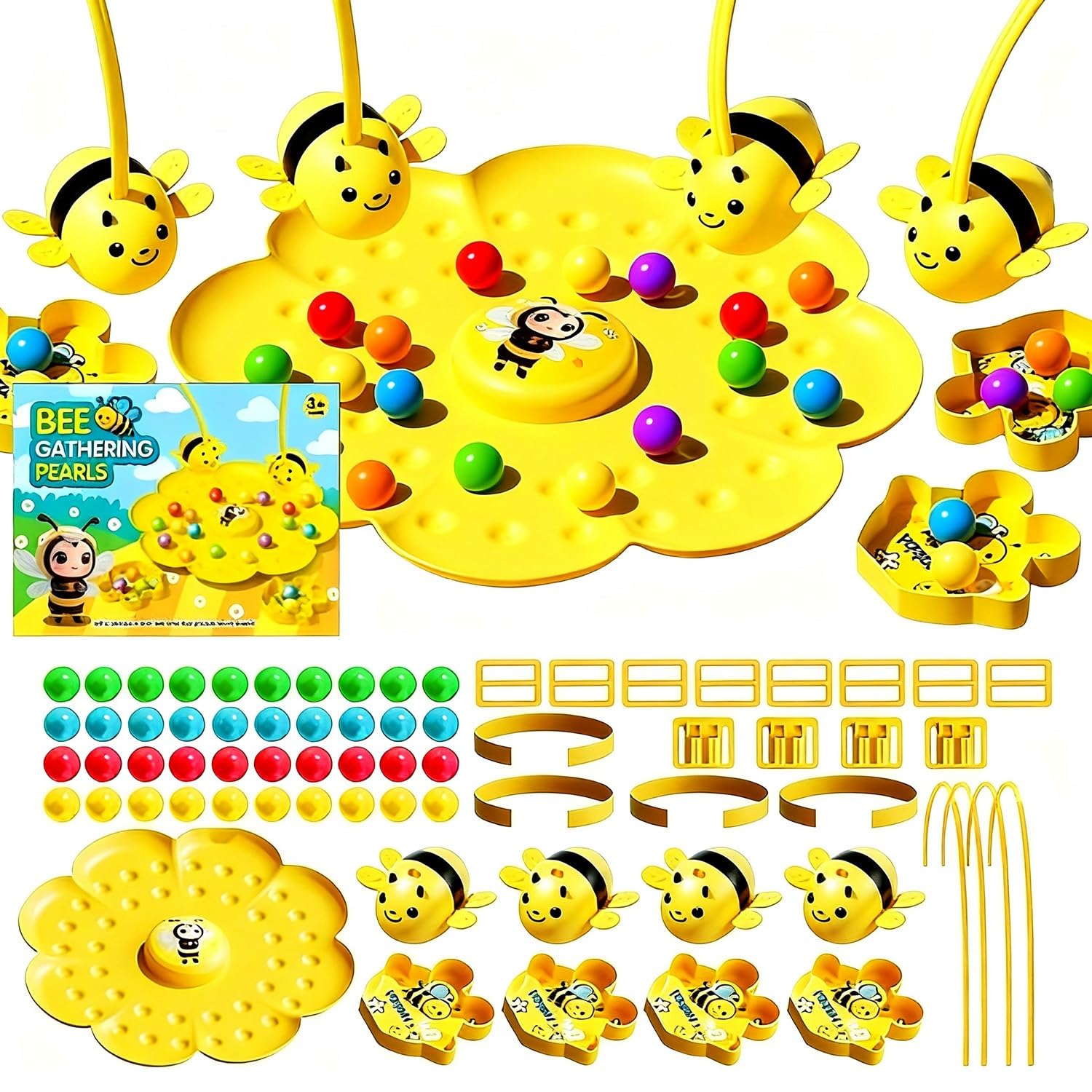 Busy Buzzy Bees Game Magnetic Games For Adults Busy Bee Game, Magnetic ...