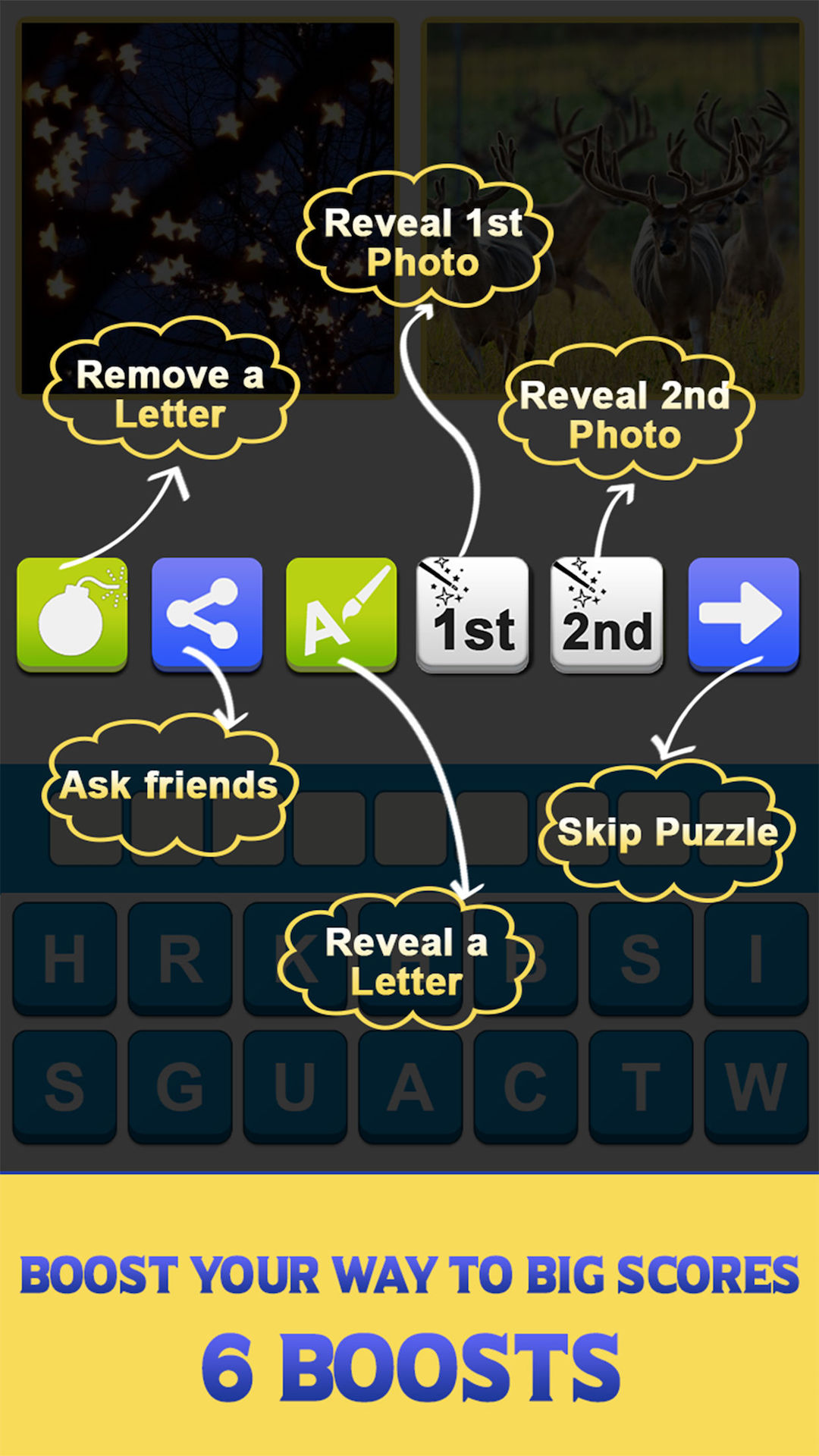 PicWord - 2 pics 1 word - Word Guessing Games - App on Amazon Appstore