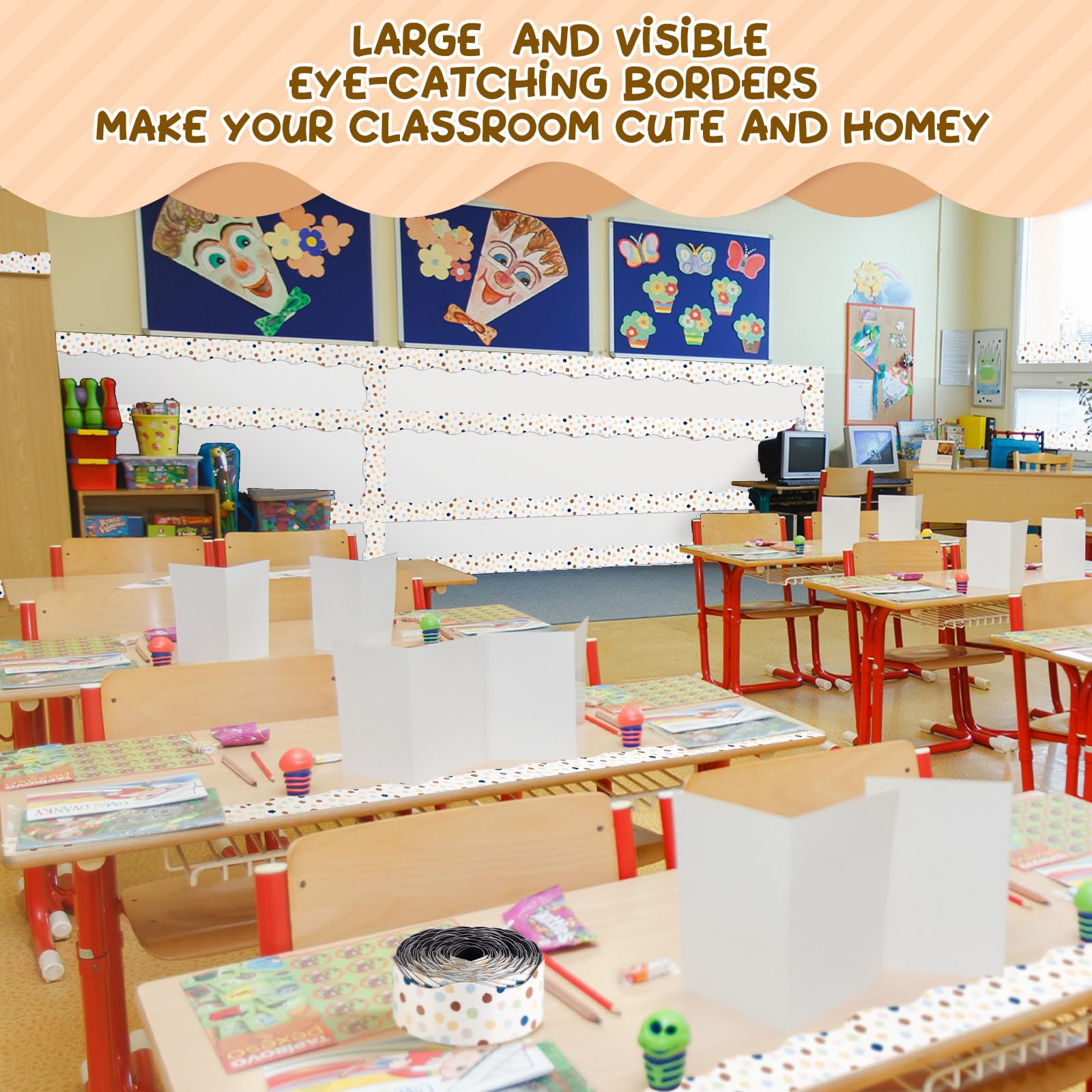 Snapklik.com : Tellegloww 36 Ft Scalloped Magnetic Border Magnetic ...