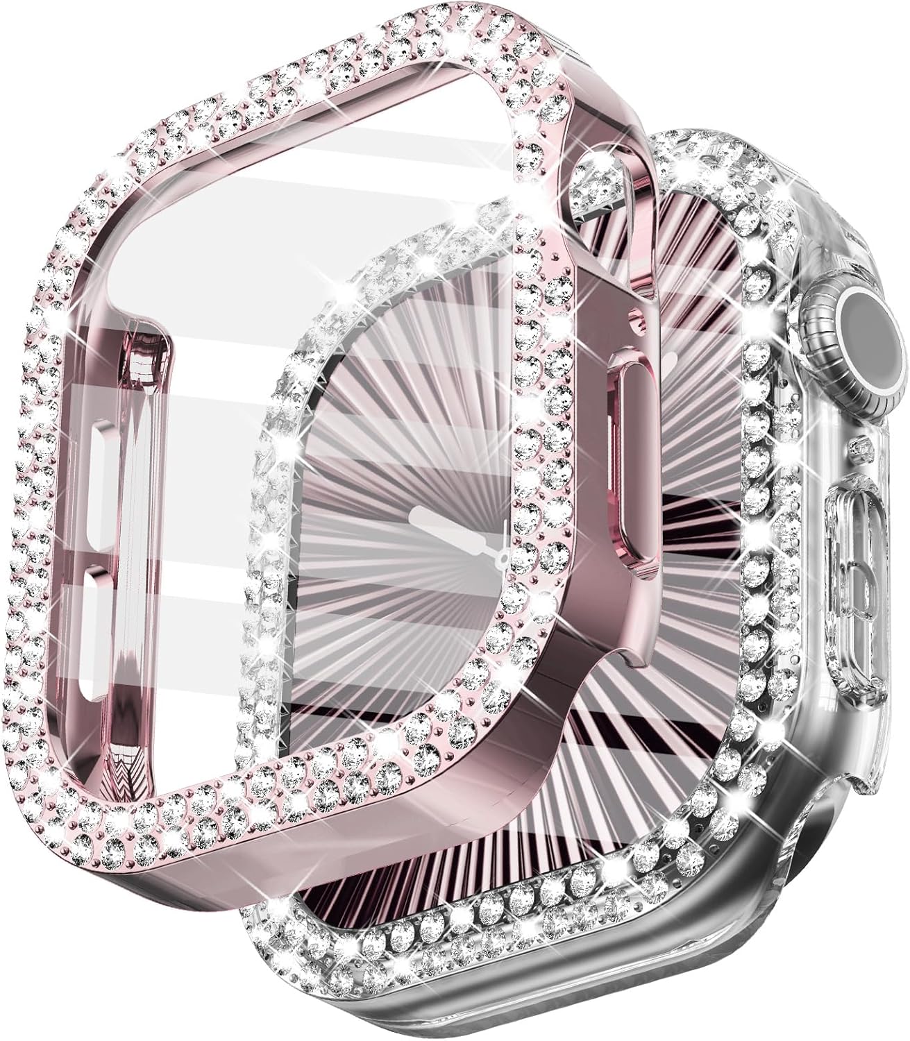 Amazon.com: WINGLE 2 Pack for Apple Watch Case Series 11 10 46mm Screen ...