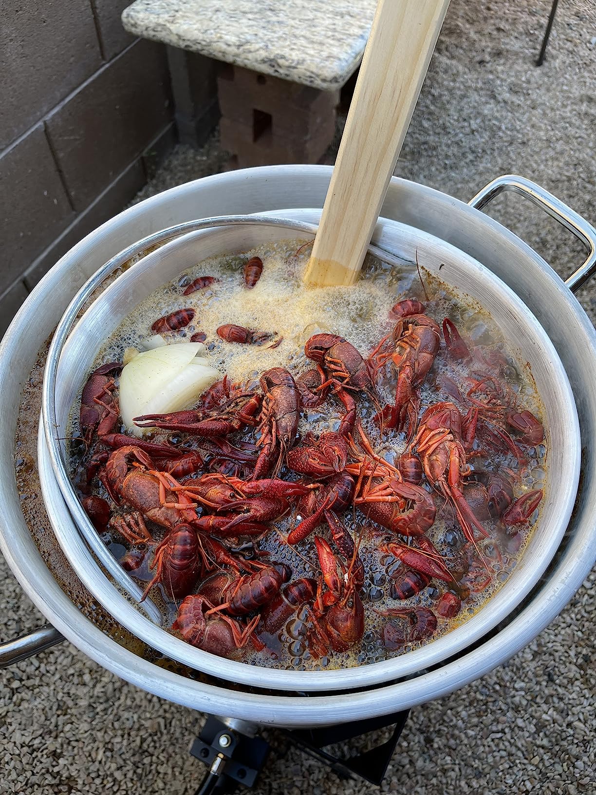 $3/mo - Finance GasOne 30101 Heavy Duty 36-in Wooden Stir Cajun ...