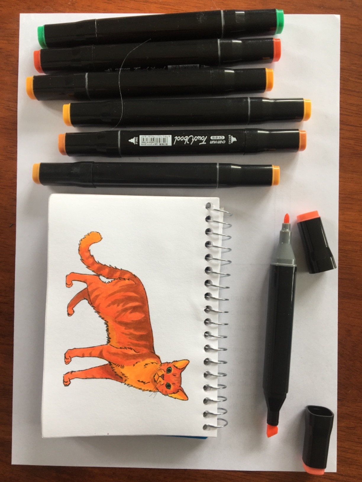 168 Color Alcohol Markers Pen Set for drawing, Thebeautiful artist Art ...