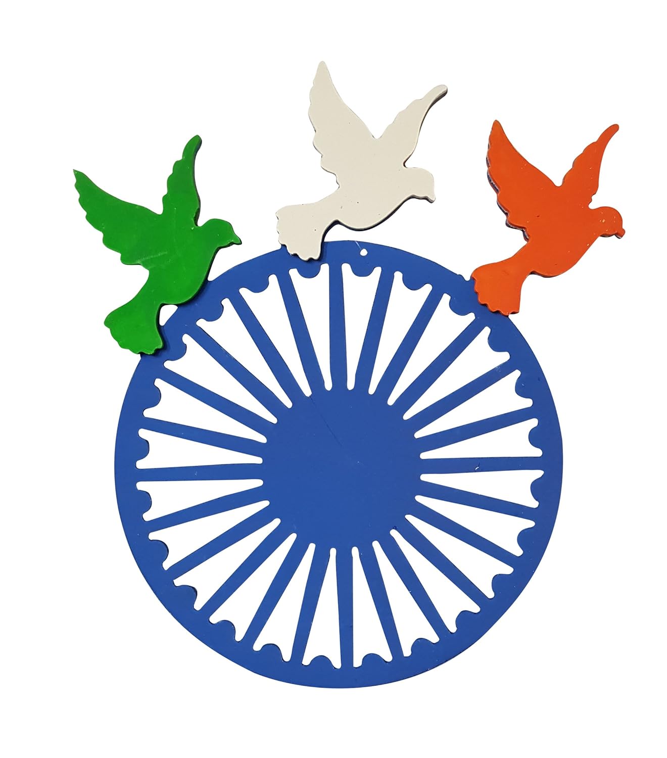 Tri Color Bird 3D - Republic Day Decoration / Republic Day Decoration ...
