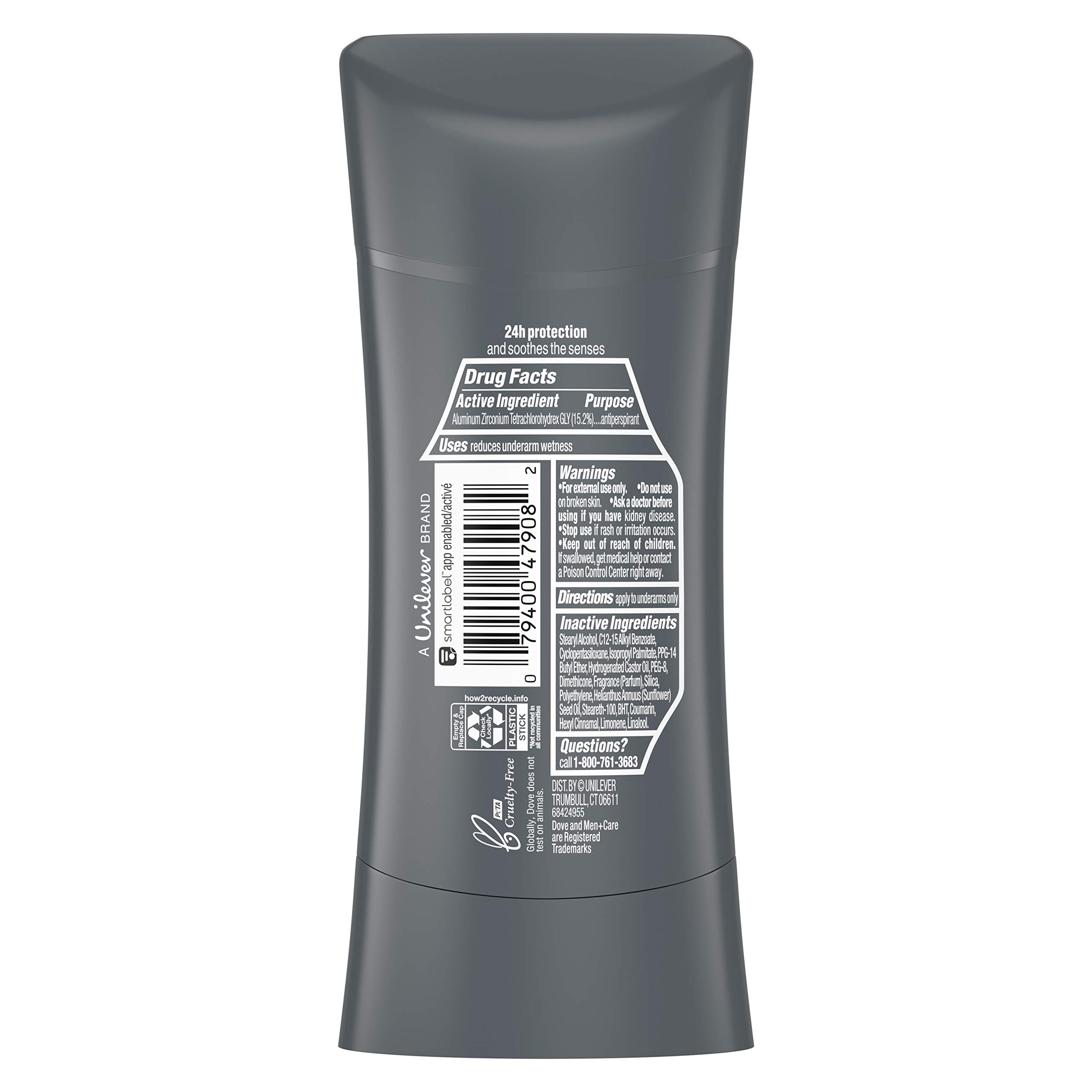 Snapklik.com : DOVE MEN + CARE Antiperspirant Deodorant Natural ...