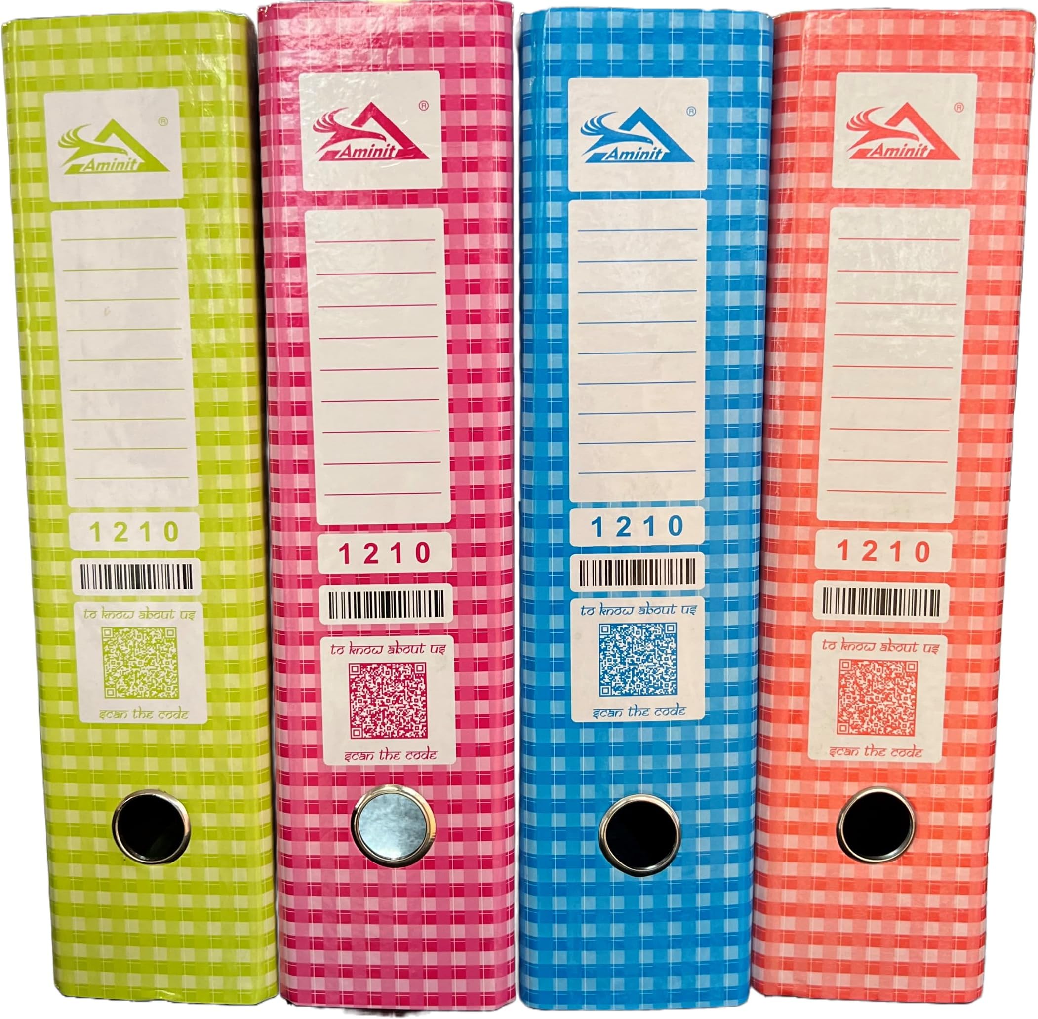 AMINIT Office Lever Arch Clip Binder Box File Folder Index Cover Best ...