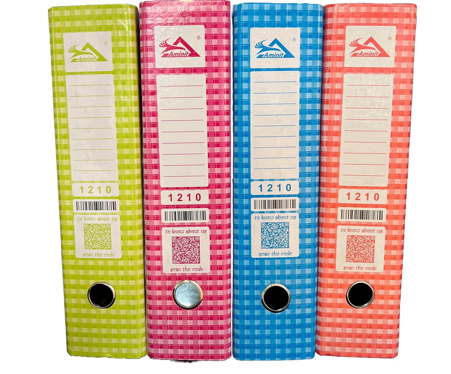 AMINIT Office Lever Arch Clip Binder Box File Folder Index Cover Best ...