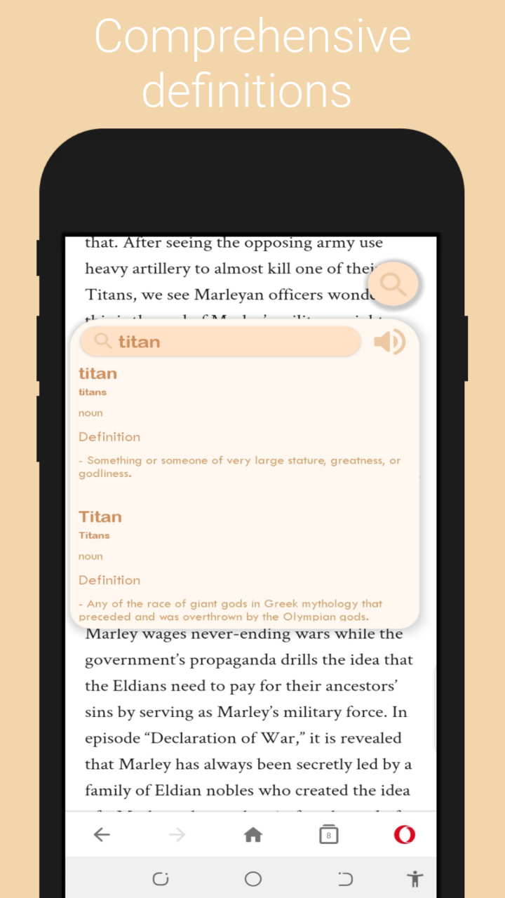 FLD Floating Dictionary - Search word meanings instantly! - App on ...
