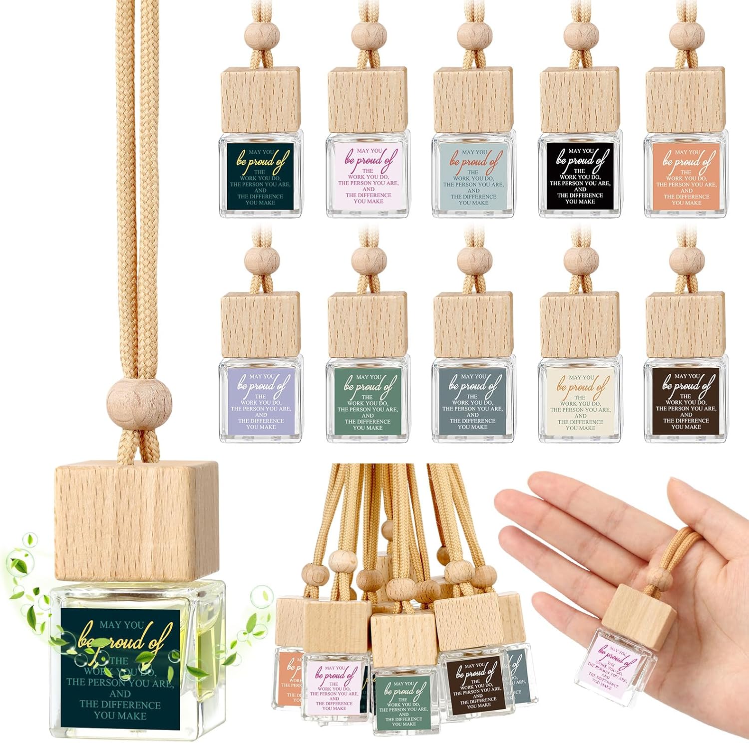 Amazon.com: Funnymoom 30 Pcs Appreciation Gift Bulk Car Air Freshener ...