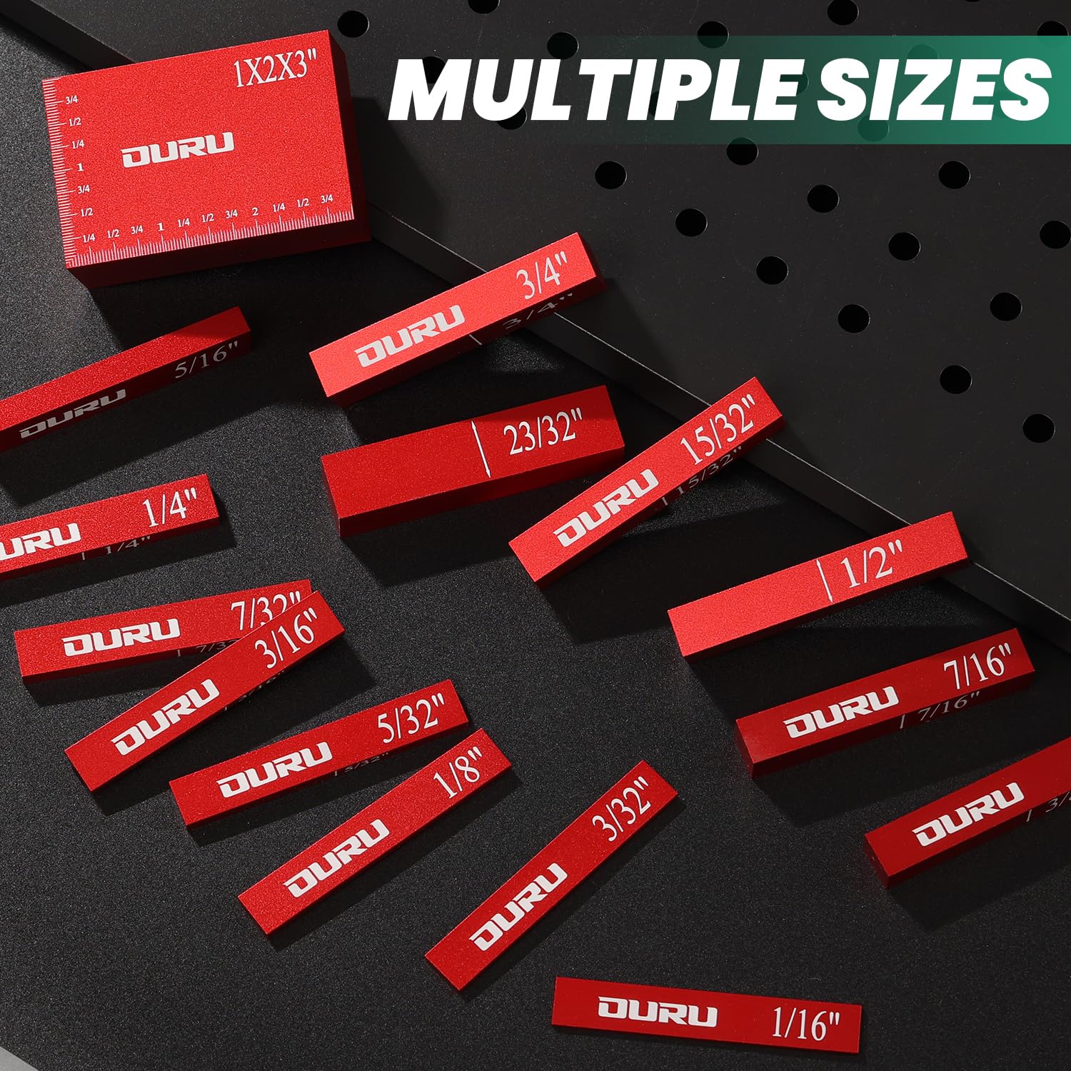 Snapklik.com : Setup Blocks Woodworking 15PCS Precision Aluminum Set Up ...