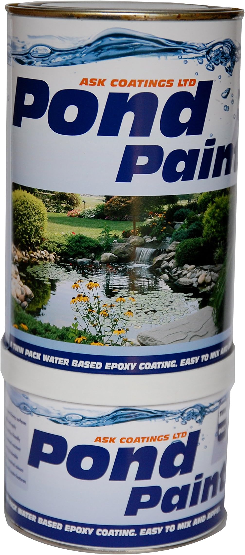 Water Based Epoxy Resin Pond Paint 1L (Black) : Amazon.co.uk: DIY & Tools